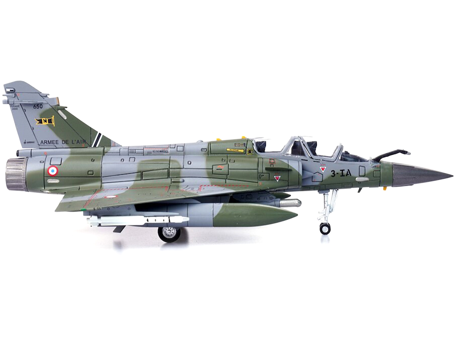 Dassault Mirage 2000D Fighter Plane Camouflage French Air Force 650 ...